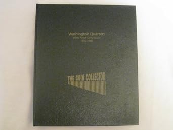 Washington Quarters 1932 - 1998 Proofs Included Coin Album (A-0070 ...