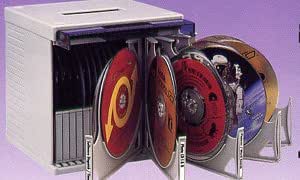 Amazon.com: Ivory CD-ROM Cube - 36 CD Holder, No Jewel Cases : Home ...