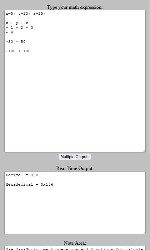 Real Time Calculator (Multiple Outputs) - App on Amazon Appstore