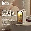 Amazon.com: Mipow X Miffy Cool Mist Humidifier - Ultrasonic Quiet, Mini ...