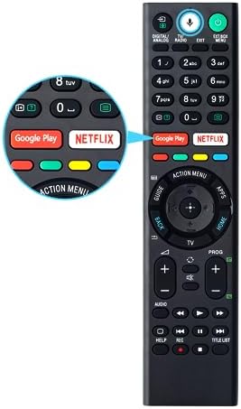 Amazon.com: Voice Replacement Remote for Sony-TVs and Bravia-TVs，for ...