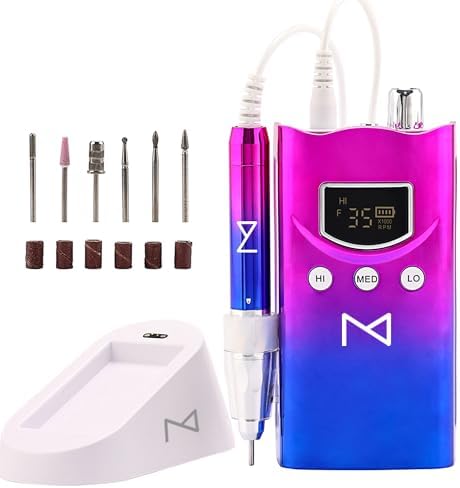 Amazon.com: M Mase Nail Drill Professional - 2-in-1 Cordless Electric ...