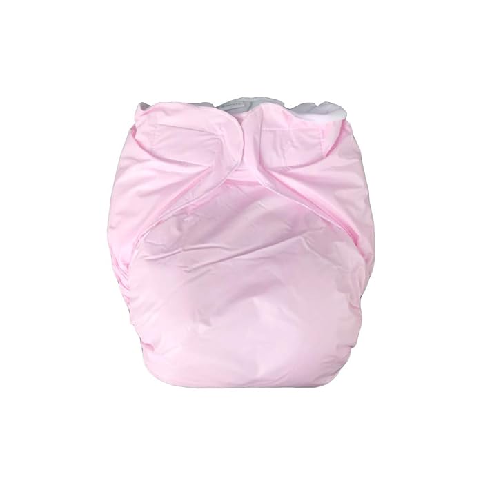 Buy Haian ABDLAdult Incontinence AIO PVC Diapers (M-L, Baby Pink ...