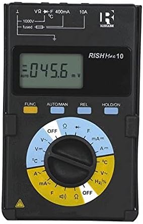 RISHABH DIGTIAL MULTIMETERS RISH MAX 10, Multi, Medium (RP1413 ...