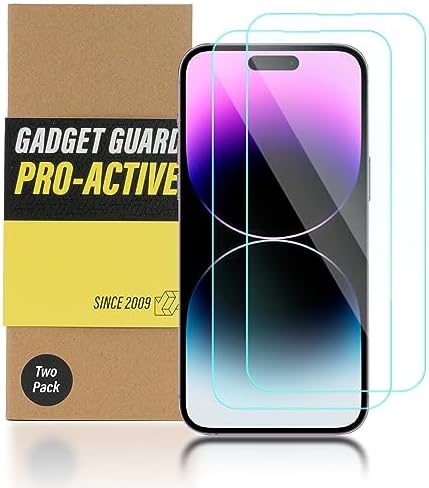 Amazon.com: Gadget Guard Glass for iPhone 15 Pro Max Screen Protector ...