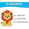 Amazon.com: Fridge Magnets for Toddlers Wild Animal - Refrigerator ...