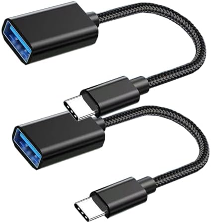 Amazon.com: USB C to USB Adapter(2 Pack), USB Type C OTG Cable, USB C ...