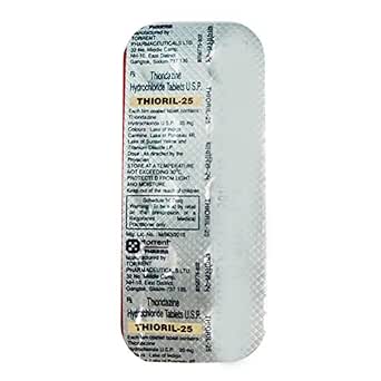 Thioril 25 Mg - Strip of 10 Tablets : Amazon.in: Health & Personal Care