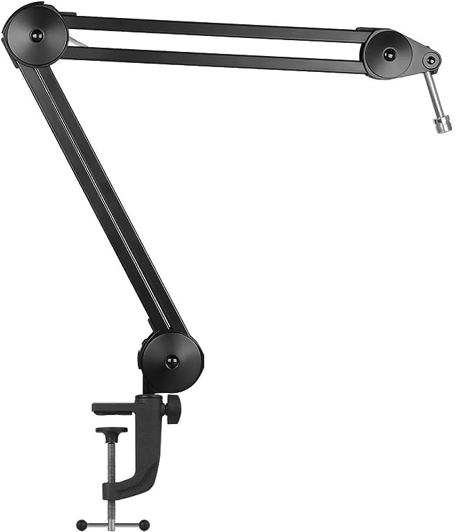 DIGIMORE D-120 Microphone Stand for Blue Yeti, Boom Arm Scissor Mic ...