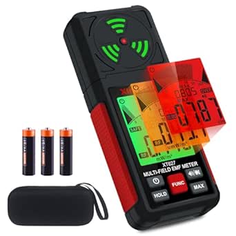 Xin Tester EMF Detector Meter 3-in-1 Digital Electromagnetic Radiation ...