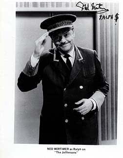 NED WERTIMER (The Jeffersons) 8x10 Celebrity Photo Signed In-Person at ...