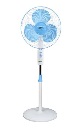 POLAR Pinnacle Pedestal Fan - White and Blue | 400MM NS Standing Fan ...