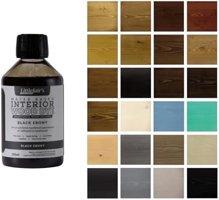 Wood Dye – Powdered Solvent 5 Color Kit – Wood Stain Kit (50 Grams ...