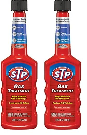 Amazon.com: STP Gas Treatment, Bottled Fuel System Cleaner Improves Gas ...
