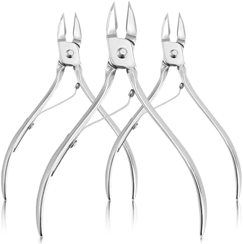 Amazon.com: 3 Packs Nail Cuticle Trimmer Professional Cuticle Cutter ...
