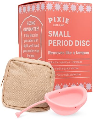 Amazon.com: Pixie Menstrual Disc - No Metals or Toxins - 100% Medical ...