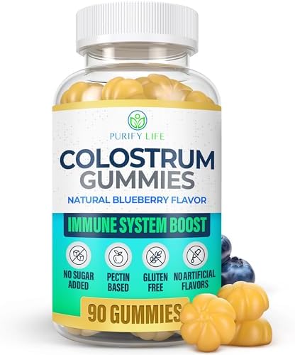 Amazon.com: JUYIHEAL Colostrum Gummies, 1000 mg Grass Fed Colostrum ...