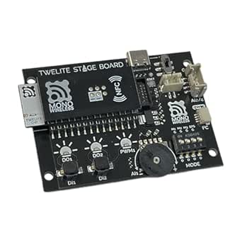 Amazon | モノワイヤレス TWELITE GOLD STAGE BOARD-トワイライトゴールドステージボード | マイクロプロセッサ ...