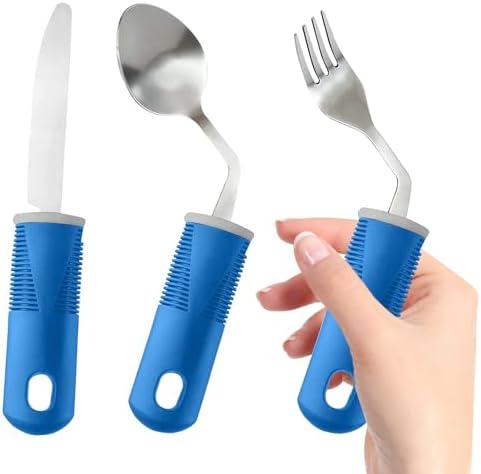 Amazon.com: Adaptive Utensils (3-Piece) - Bendable Adaptive Utensils ...