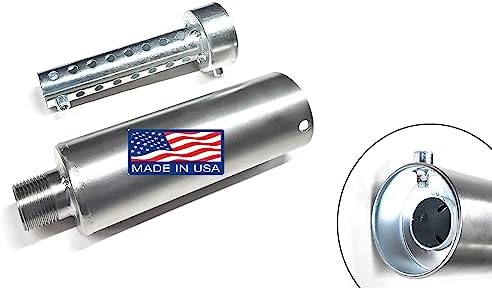 Amazon.com: ARSPORT Stainless steel 304 Muffler 3/4 NPT For minibike ...