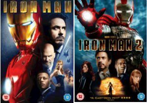 Iron Man Complete Collection:1 and 2 Set: Amazon.co.uk: Mickey Rourke ...
