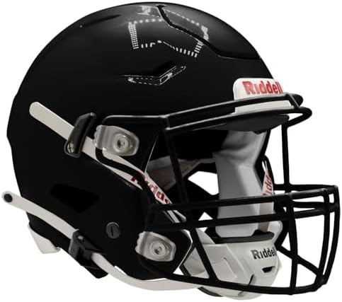 Amazon.com : Riddell SpeedFlex Adult Football Helmet with Facemask ...