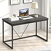 Amazon.com: FOLUBAN Home Office Desk, Industrial Vintage Computer Desks ...