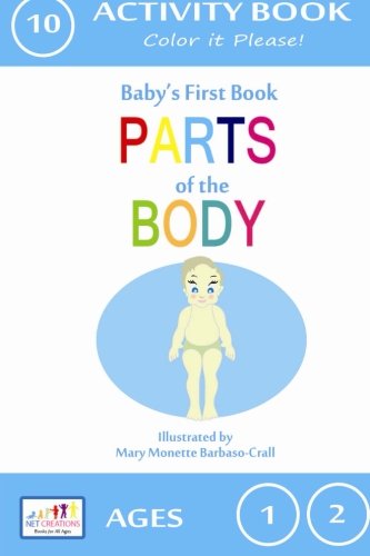 Amazon.com: Parts of the Body - Color It Please: Activity Books (Baby's ...