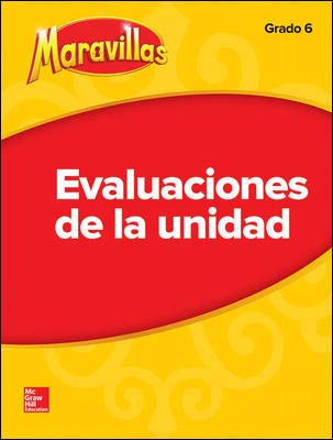 Lectura Maravillas Unit Assessment Grade 6 [Spanish] | Amazon.com.br
