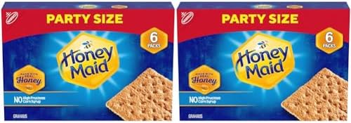 Amazon.com : Honey Maid Graham Crackers, Party Size, 28.8 oz Box (Pack ...