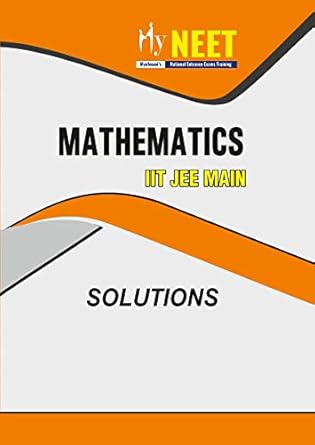 Buy Mathematics Solution for Question Bank IIT-JEE MAIN Book Online at ...