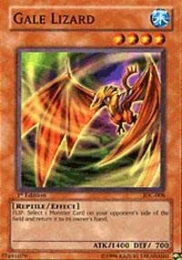Amazon.com: Yu-Gi-Oh! - Gale Lizard (IOC-008) - Invasion of Chaos ...