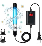 Amazon.com: coospider-repta 24W Inline UV Light for Aquarium 75 Gallon / 1000 Gallon, UV Light ...