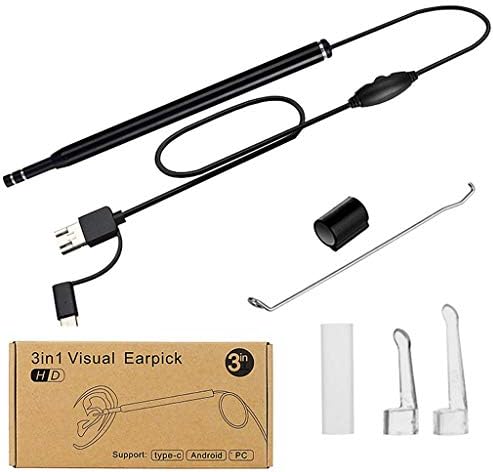 Amazon.com: Ear Wax Removal - 3 in1 USB Earwax Removal Tool HD Ear ...