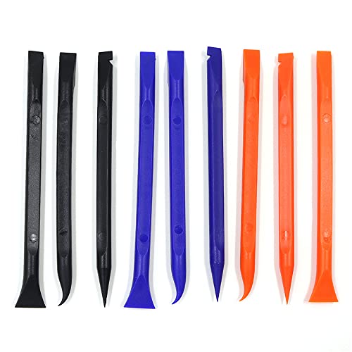 Snapklik.com : 9 Pcs Carbon Fiber Plastic Spudger Tool, Sticker Remover ...