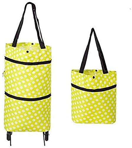 Dynamic Cart Collapsible Two-Stage Zipper Trolley Bags - Folding ...
