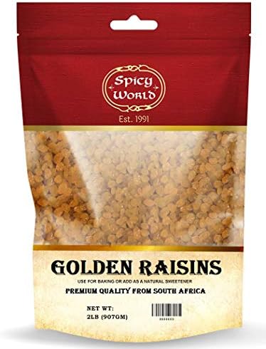 Amazon.com: Dole California Golden Raisins, Dried Fruit, Healthy Snack ...