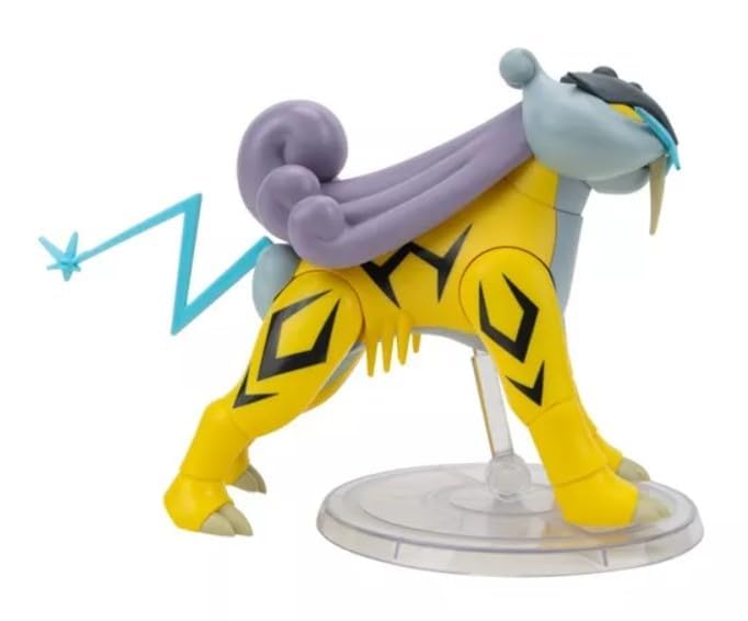 Pokemon Raikou, Super-Articulated 6-Inch Figure – Collect Your Favorite ...