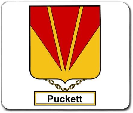 Amazon.com: Puckett Family Crest Coat of Arms Mouse Pad : Office Products