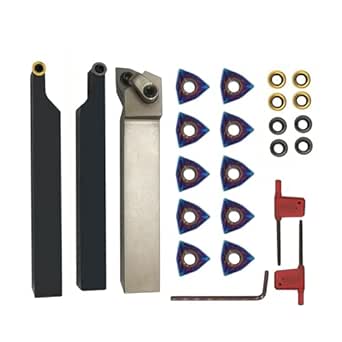 Zouzmin 16pcs1/2" SRACR1212H06 Lathe Turning & Profiling Tool Holder 3/ ...