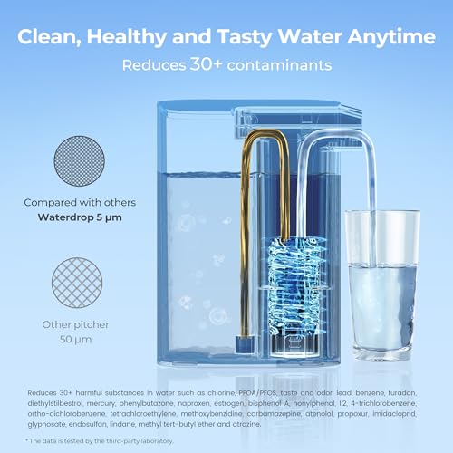 Waterdrop WD-EDF Replacement Filters for All Waterdrop Electric Pitcher ...
