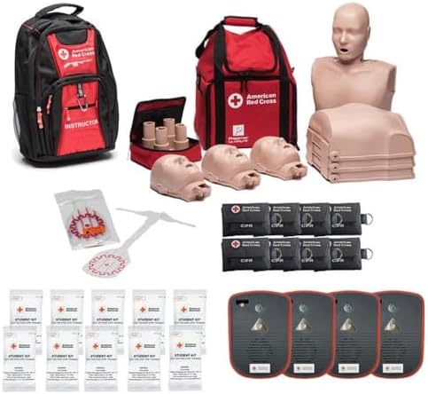 Amazon.com: American Red Cross Adult CPR & AED Instructor Starter Kit ...