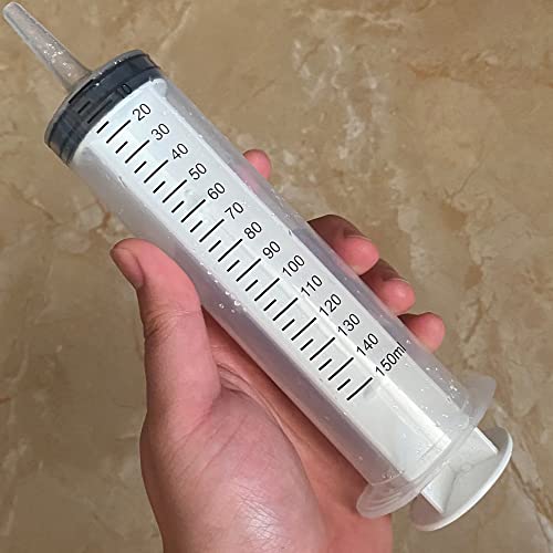 Snapklik.com : 2 Pack 150ml Large Syringes Big Syringes, Large Garden ...