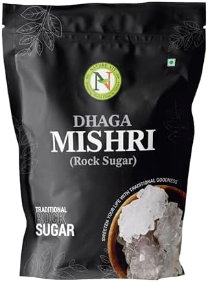 Amazon.com : NatureVit Dhaga Mishri, 900g | Rock Sugar | Pure Thread ...
