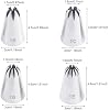 Amazon.com: Large Piping Tips Set 1B 1C 1E 1G,Drop Flower Icing Tips ...