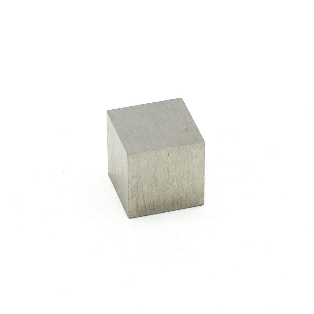 High Purity Tungsten Cube 10mm Without Carving 0.39" Plain Metal Cube W ...