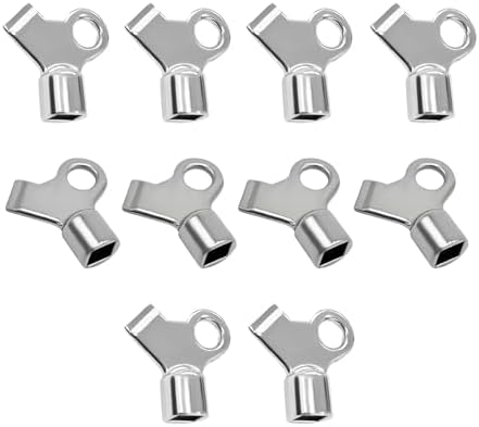 Amazon.com: Suvnie 10 PCS Radiator Bleeding Air Valve Key, Copper Alloy ...