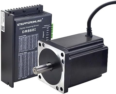 STEPPERONLINE 1 Axis Stepper Motor CNC Kit 8.2Nm(1161.45oz.in) Nema 34 ...