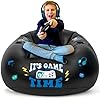 Amazon.com: Inflatable Gaming Chair for Kids, Floor Bean Bag Chair for ...