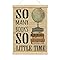 Amazon.com - BIWSHA Retro Books Poster Hanger Frame 12x16 Inch,So Many ...